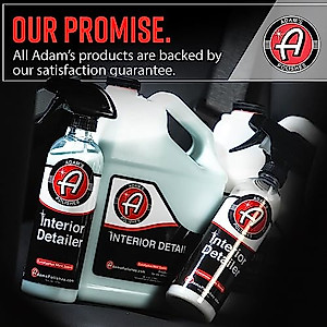 Adam's Interior Detailer (16oz) - Total Car Interior Cleaner, Protectant & Dressing | All Purpose Cleaner & Leather Conditioner | Vinyl, Dashboard, Screen, Seat Cleaner & More