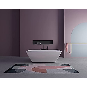 Sunrosa Gray Shower Niche Stainless Steel, Ready for Tile, Waterproof 11.8" x 23.6" Bathroom Recessed Niche with 1 Divider, Organizer Storage for Shampoo & Toiletry Storage