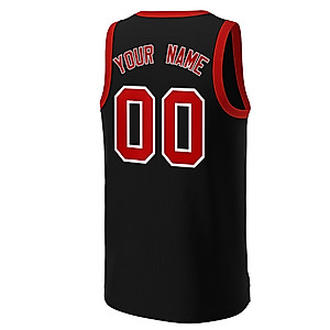 Custom Basketball Jerseys for Men Youth 90s Hip Hop Sports Shirts Stitched or Printed Personalized Name Number Logo