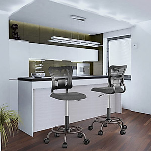 PALONE Home Desk Chairs Grey 111