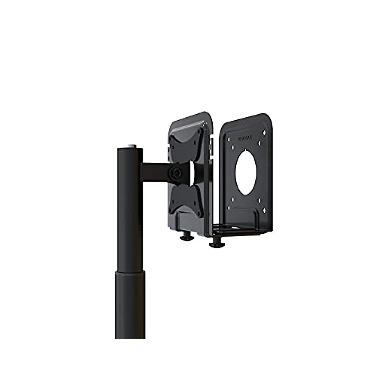 Mount Plus D-06-03 Super Wide Adjustable Device Wall Mount | Mount On Back of TV and Monitor | DVD Players, Cable Boxes, Receivers, Set Top Box, Game Console Such As PS3, PS4, PS5