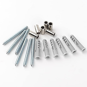 Hardware Set for Flaoting House Numebrs, House Numbers Screws for Outside, Screw Set for Modern and Sleek Floating Address Numbers, Mounting System Parts