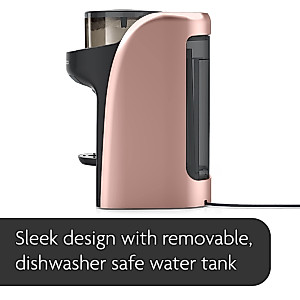 Baby Brezza Formula Pro Advanced Formula Dispenser Machine - Automatically Mix a Warm Formula Bottle Instantly - Easily Make Bottle with Automatic Powder Blending, Rose Gold
