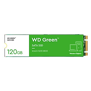 Western Digital WDS120G2G0B WD Green 120 GB Internal Solid State Drive - SATA - M.2 2280, 120GB
