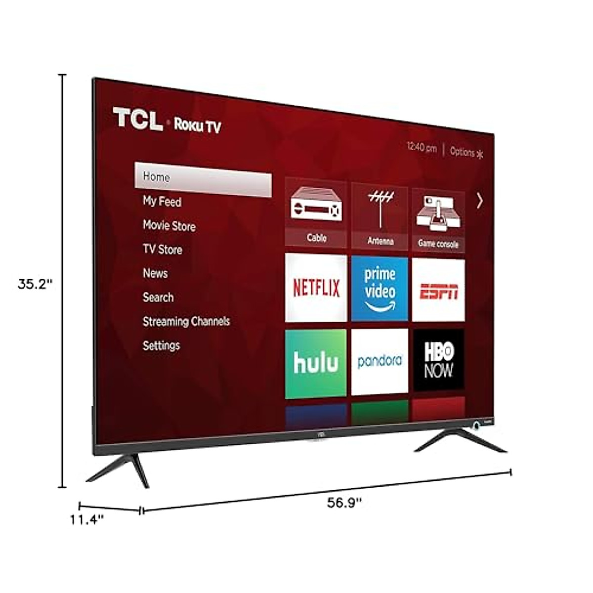 TCL 65" Class 5-Series 4K UHD Dolby Vision HDR Roku Smart TV - 65S525