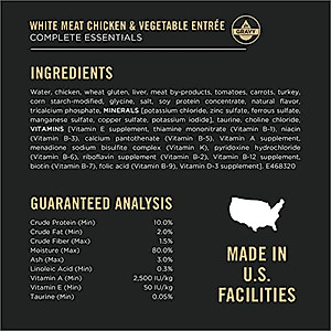 Purina Pro Plan Gravy, High Protein Wet Cat Food Variety Pack, Complete Essentials Chicken and Turkey Favorites - (24) 3 oz. Cans