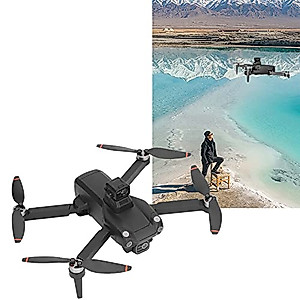 Video Drone with HD Camera, Foldable Photography Aerial Drone 7.6V 3000mah Outdoor Plastics and Electronic Components (No Obstacle Avoidance)