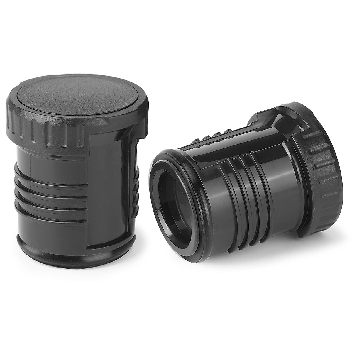 LUAATT Thermos Replacement Stopper,2 Pack Black Water Leakage Prevention Stopper For Stanley Classic Stainless Steel Vacuum Bottle(1.1 QT/1.5QT/2 QT)