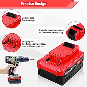 VINIDA Upgraded 2 Packs PCC685L 6.0Ah 20V Replacement for Porter Cable 20V Battery Compatible with Porter Cable 20V Max Batteries PCC680L PCC682L PCCK602L2 PCC600 PCC640 Cordless Power Tools Battery