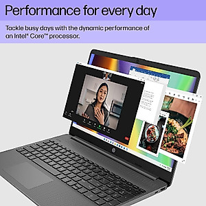 HP Newest 15.6" FHD Laptop Computer, 6-Core Intel Core i3-1215U, 16GB RAM, 1TB NVMe SSD, Numeric Keyboard, Media Card Reader, HDMI, USB-C, Webcam, WiFi 6, Fast Charge, Win 11, W/CUE Accessories