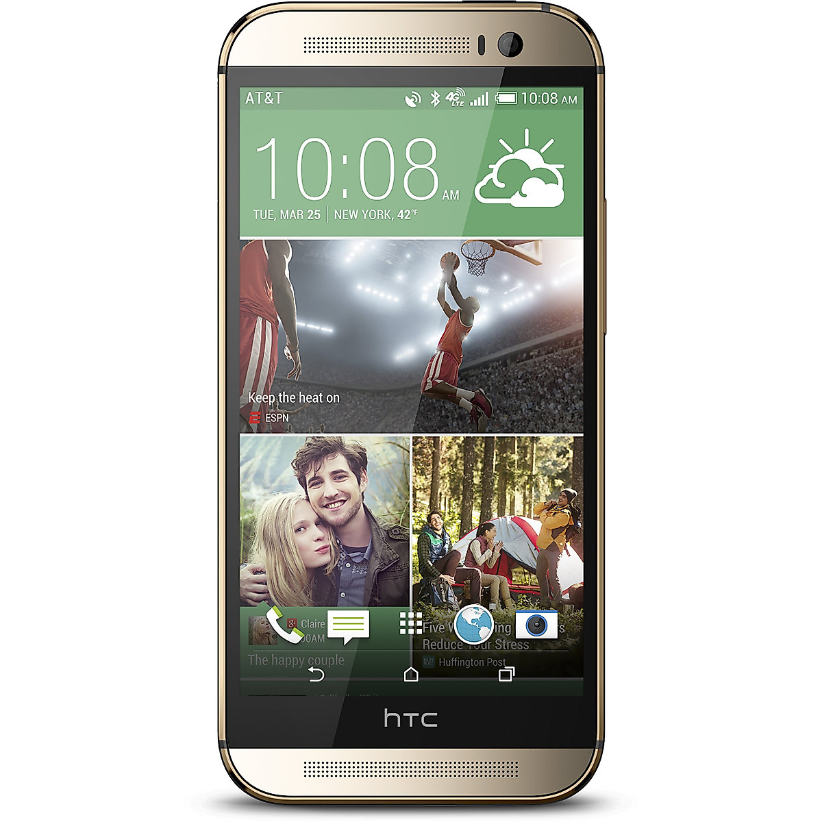 HTC One M8, Amber Gold 32GB (AT&T)