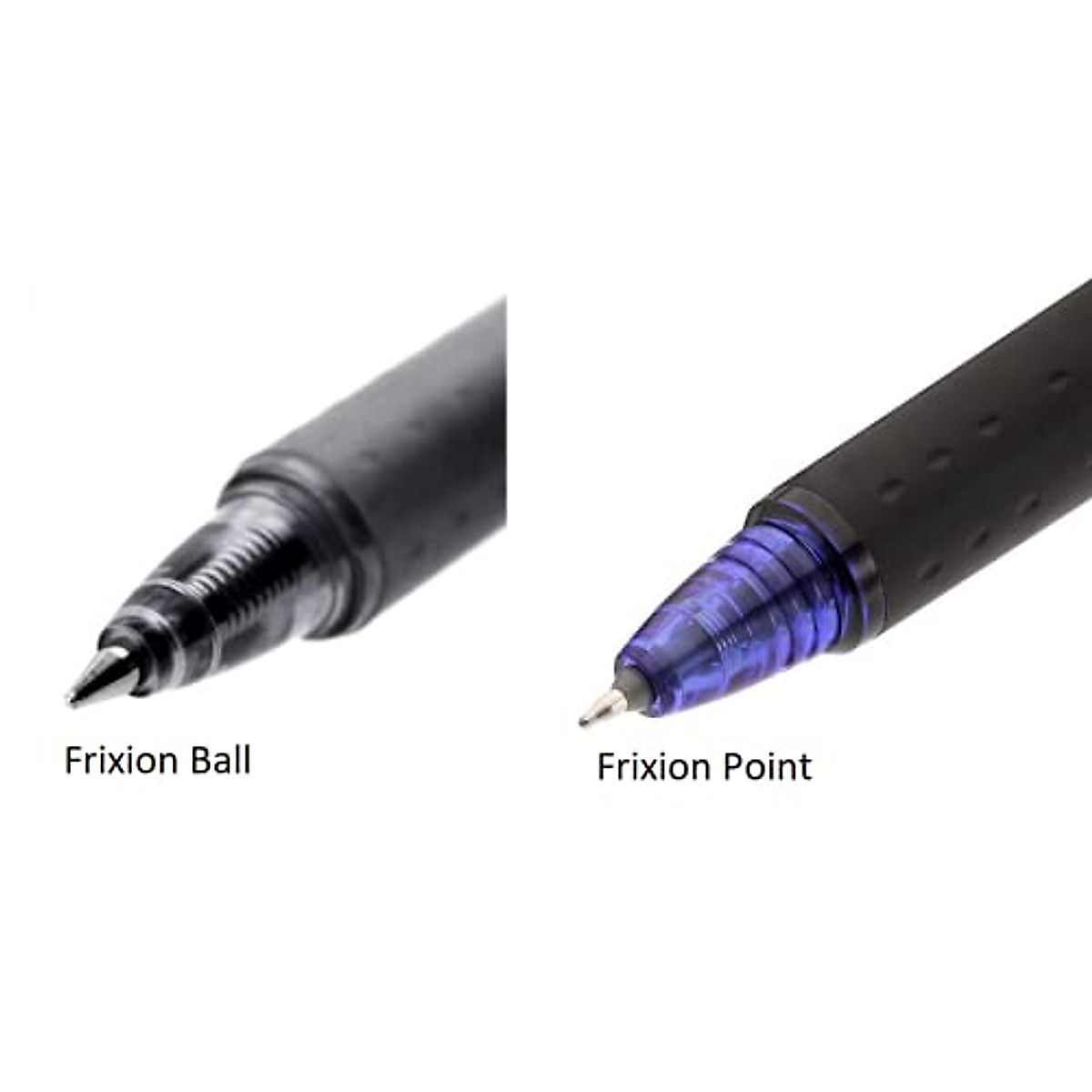 Pilot FriXion Point Clicker 0.5mm, Erasable Gel Needle tip Pens, Extra Fine Point, 6 pack (Navy Blue)