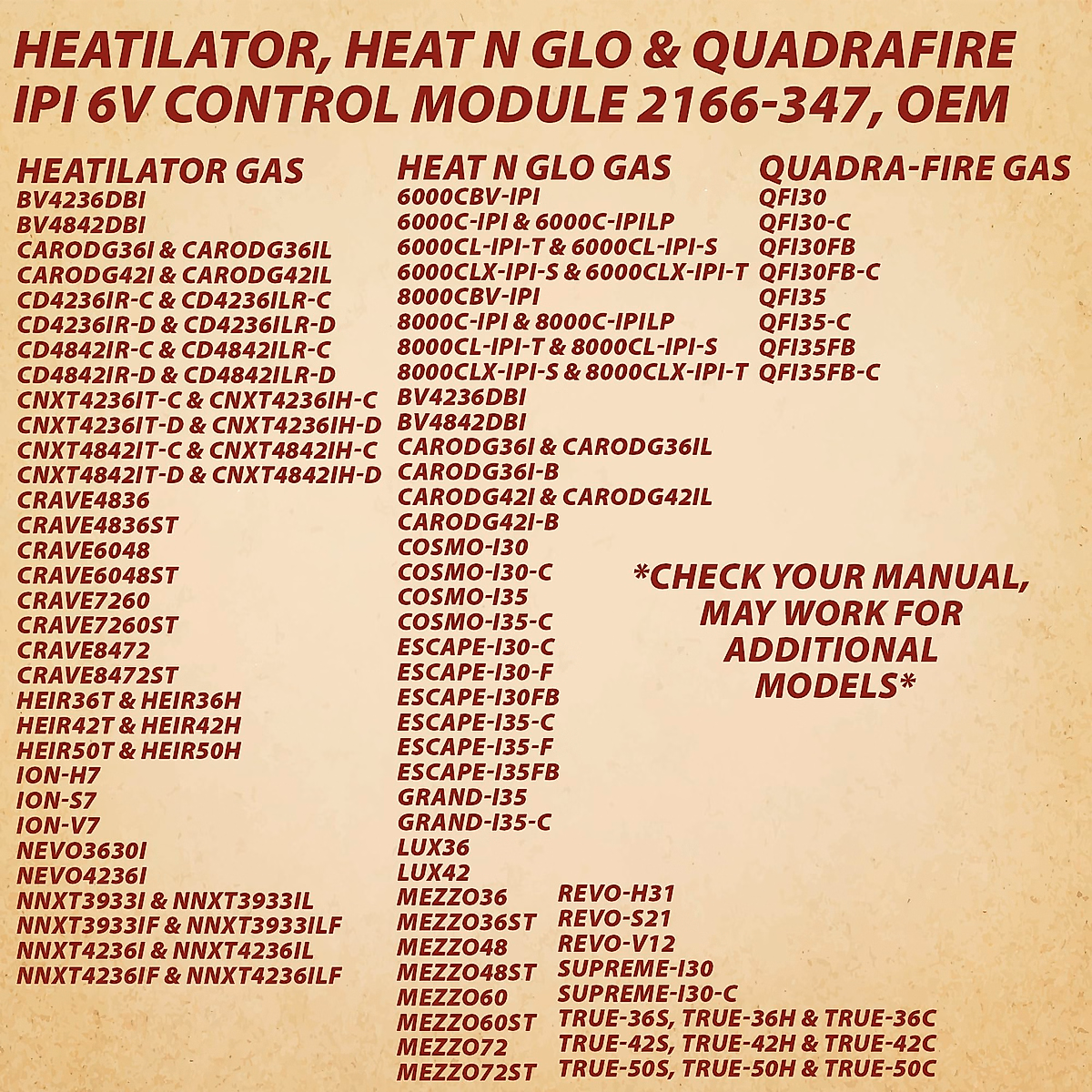 Pellethead HHT 6V Electronic Igniton IPI Fireplace Module 2166-307 | 2166-347 | 2196-150 for Heatilator, Heat-N-Glo & Quadrafire