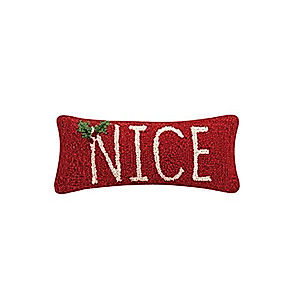 Peking Handicraft 31TG626BC05OB Nice Hook Pillow, 12-inch Length