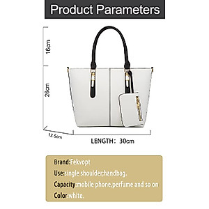 Handbags for Women Fashion 2022, Large Capacity Crossbody Handbags 4pcs Purse Set, Hobo Bags for Ladies Soft Leather Totes for Women, Designer Shoulder Bag Top Handle Satchel, Wallet Mother's Day Gift