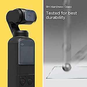 Spigen Tempered Glass Screen Protector [GlasTR Slim] designed for DJI Osmo Pocket 2 / Osmo Pocket 1