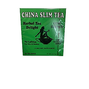 China Slim Tea Dieter's Delight 36 Tea Bags NET WT 3.17 OZ (90 g) by the teapot company