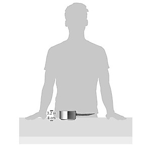 Matfer Bourgeat Excellence Stainless Steel Sauce Pan, 5 1/2"