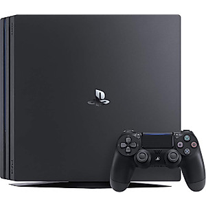 Playstation 4 Pro 2TB SSD Console with Dualshock 4 Wireless Controller Bundle, 4K HDR, Playstation Pro Enhanced with Fast Solid State Drive (Renewed)