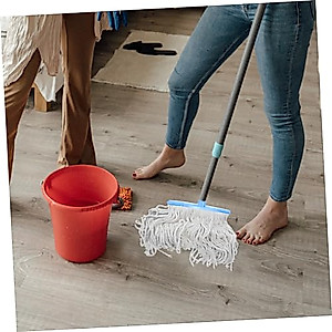 Beavorty Replaceable Mop Head Mop Heads Wet Mop Looped End Rope Mop Head Commercial Mop Heads Industrial Mop Heads Mop Floor Cleaner Pad Mop Refill Replacement Mop Pads Cotton