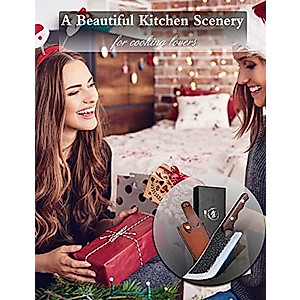 DRGSKL Hand Forged Meat Cleaver Knife Butcher Knife for Meat Cutting Full Tang Chef Knife with Belt Sheath and Gift Box High Carbon Steel Knife for Kitchen or Camping Thanksgiving Christmas Gift