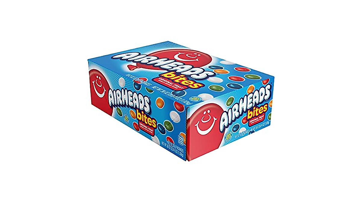 Airheads Candy Bites - Assorted Flavors, Box of 18