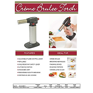 Bella Tavola BT-2070 Creme Brulee Torch