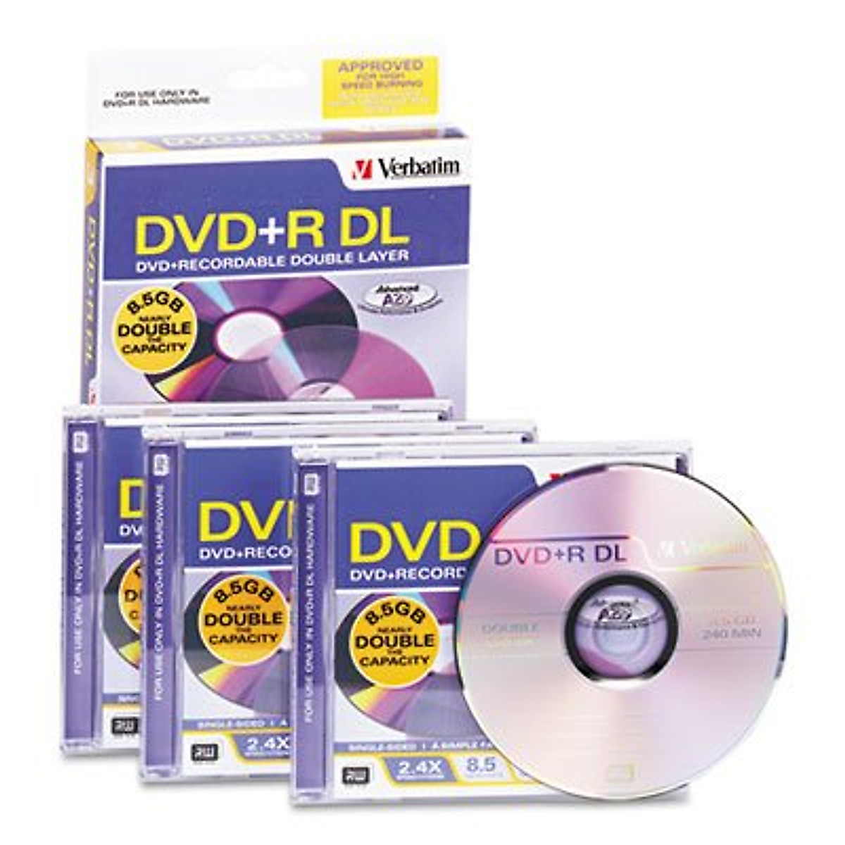 Verbatim 2.4x DVD+R Double Layer Media