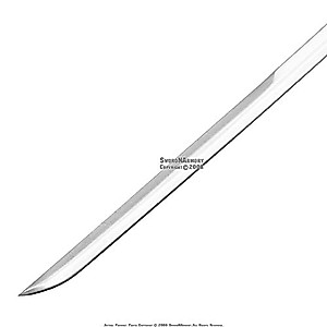 Munetoshi Military US Army Officer Saber Ceremonial Steel Sword Replica Engraving w/Carrying Bag