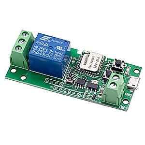 Onyehn SONOFF USB 5V DIY 1 Channel Jog Inching Self-Locking WiFi Wireless Smart Home Switch APP Remote Control Module for iOS/Android