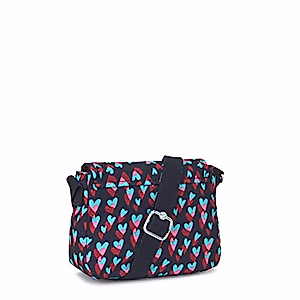 Kipling Women's Sabian Mini Crossbody, Lightweight Everyday Purse, Shoulder Bag, Tender Hearts