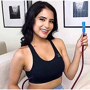 The Original WineRack Booze Bra Flask - Adjustable Design - Holds 25oz of Booze (Grey, Large)