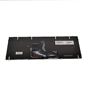 New Laptop Replacement Gaming Keyboard for Clevo Sager P650 P650SE P655SE NP8652 NP8650 NP8670 NP8671 MP-13H83USJ430B 6-80-P6500-013-1 US Layout with Backlight