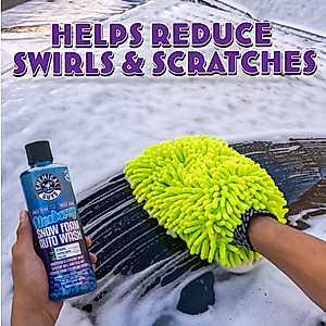 Chemical Guys CWS21616 Blueberry Snow Foam Car Wash Soap (Works with Foam Cannons, Foam Guns or Bucket Washes), Safe for Cars, Trucks, SUVs, Jeeps, Motorcycles, RVs & More, 16 fl. Oz