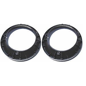 Custom Install Parts Factory to Aftermarket Speaker Adapter Converter Trim Ring Compatible with Harley-Davidson Ultra and Roadglide 5.25" to 6.5" Inch (2005, 2006 2007 2008 2009 2010 2011)