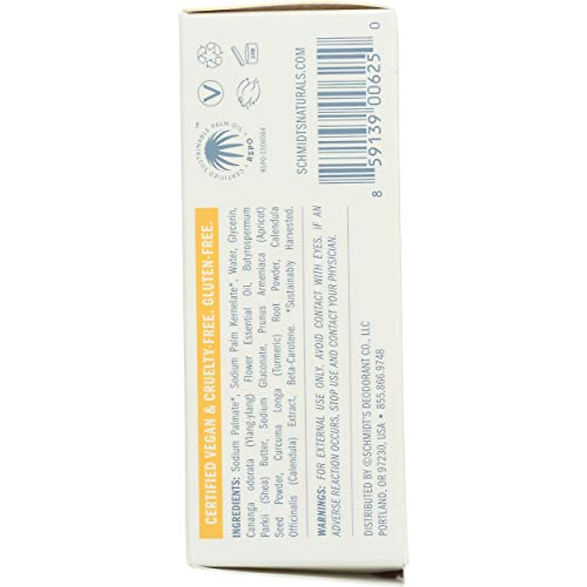 Schmidt's Ylang-ylang Calendula Natural Bar Soap, 5 Oz