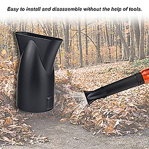 Flat Nozzle for WORX TURBINE Soffiatore Ugello Electric Leaf Blower, Work for WG519, WG520, WG546, WG591 Models. (7" long)