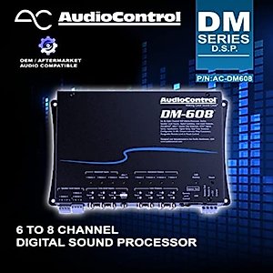 AudioControl DM-608 6 by 8 Channel Matrix Digital Signal Processor
