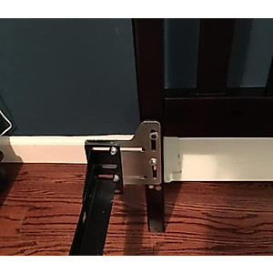 2Pcs Bed Frame Brackets Adapter for Headboard Extra Heavy Duty, Bed Adapter Conversion Plate, Queen Bed Frame Headboard Brackets Modification Plate