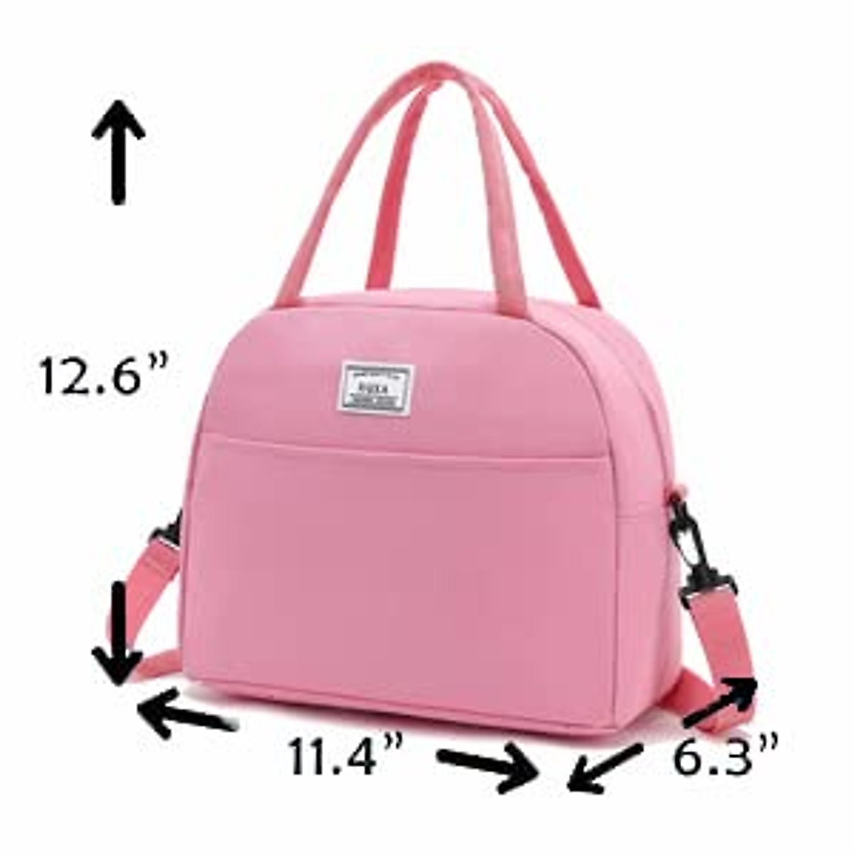 XQXA Lunch Bag Reusable Insulated Cooler Water Resistant Lunch Box Adult Tote Lunch Bag for Women/Men Work Picnic Beach or Travel