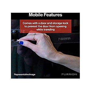 Furrion 111401 8 Cu.ft. Dc Right Hinge Ref. Blk