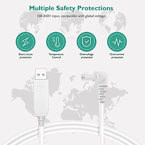 Lnauy Charger Cord Compatible with Black and Decker 90627870 Dusbuster Handheld Vacuum HHVI315JO42 HFVB315J22 HHVI320JR02 Hand Vacuum Spillbuster 90629039 S003AQU1500015 Power Supply Adapter