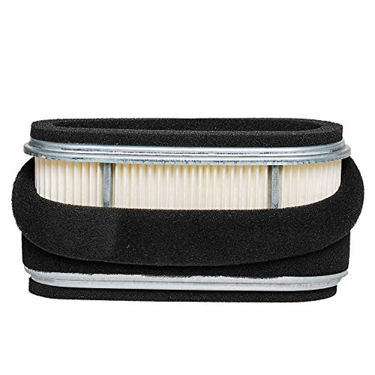 HIFROM 11013-2110 Air Filter with Fuel Filter Replacement for Kawasaki FC400V FC420V 14 HP 4-Cycle Engine John Deere M97211 M74285 LX172 LX176 GT242 170 175 240 245 Lawn Mower