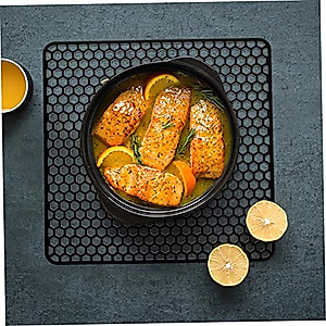 Silicone Table mat Under Sink Organizers and Storage Kitchen Sink Accessories countertop Under Sink mat Kitchen Sink mats Under Sink Storage placemat Silica Gel Pot Rack Dishes