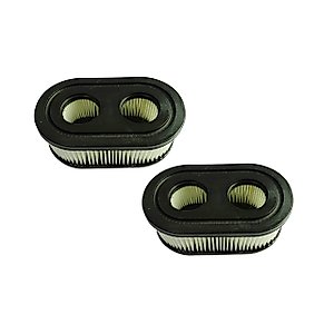 Air Filter 2pcs For BS lawnmower 550e 550ex 625ex 725exi series engines Replaces B&S 798452 593260 5432 (Pack of 2)