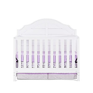Child Craft Penelope 4-in-1 Convertible Crib, Matte White