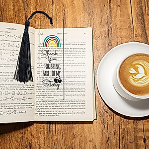 Rainbow Stong Inspirational Funny Bookmark Gifts for Women Girls Lovers Bookworm Daughter Lovers Friend Sister Book Female Sister Gifts Friendship Gifts