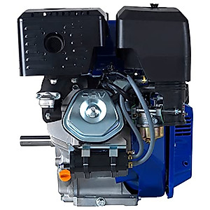 DuroMax XP18HPE 440cc Recoil/Electric Start Gas Powered 50 State Approved, Multi-Use Engine, XP18HPE, Blue