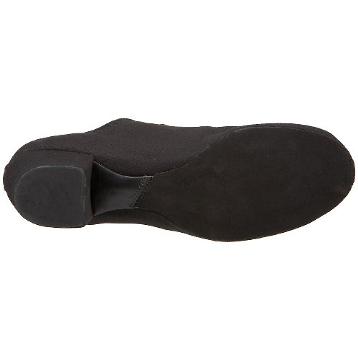 Capezio Women's Practice 1" Ballroom Shoe, Black, 9 W US