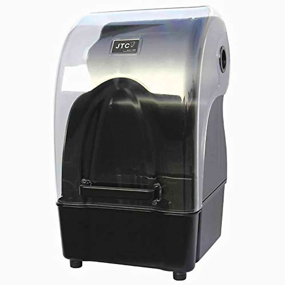 OmniBlend Omni-Q Commercial Blender with Full Sound Enclosure Shield, Quiet Heavy Duty 3-Speed, Self-Cleaning, Includes Multifunctional 2-in-1 Wet Dry Blades, 1.5 Liter Jar (Black)